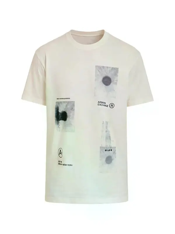 Armani Exchange Graphic-print Crew-neck T-shirt