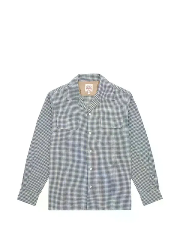 FORTELA Baker Bowling Shirt - Blue