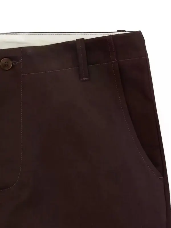 FORTELA Hectortv Cotton Trousers - Red