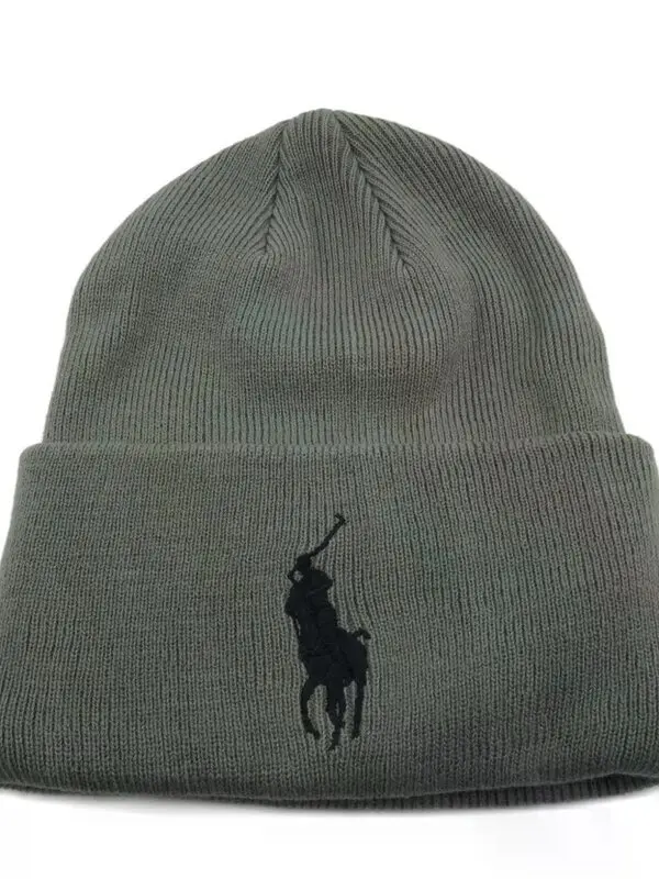 Polo Ralph Lauren Logo Beanie - Grey