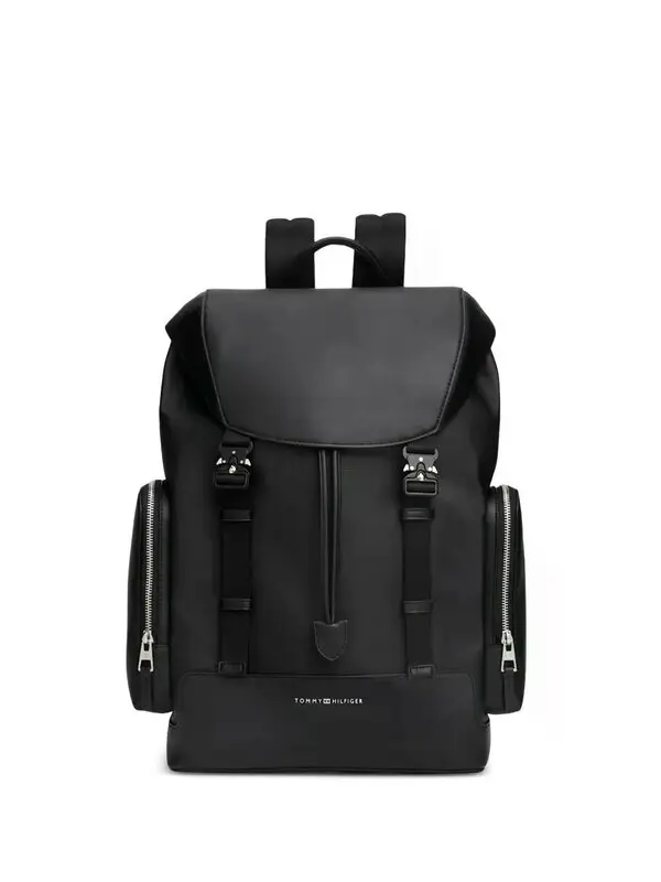 Tommy Hilfiger Backpack With Drawstring Fastening - Black
