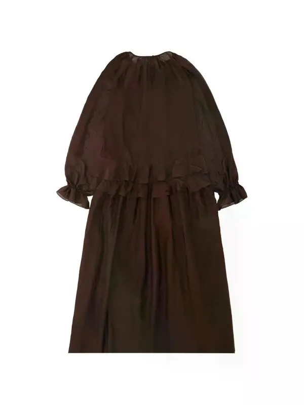 FORTELA Ruffled Midi Dress