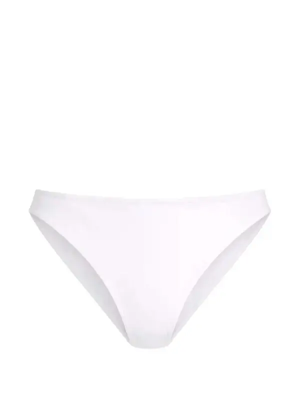 Max Mara Logo Bikini Bottom - White