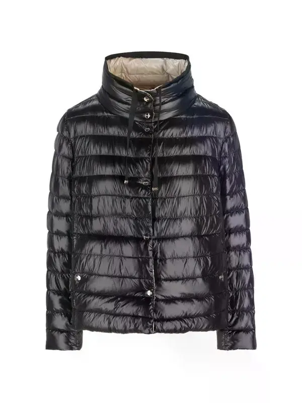 Herno High-neck Padded Jacket - Black