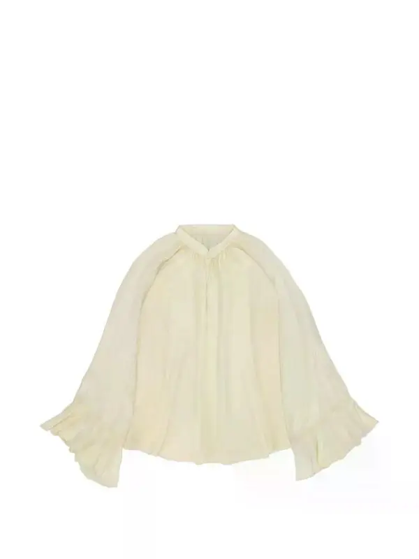 FORTELA Ambre Silk Blouse - Neutrals