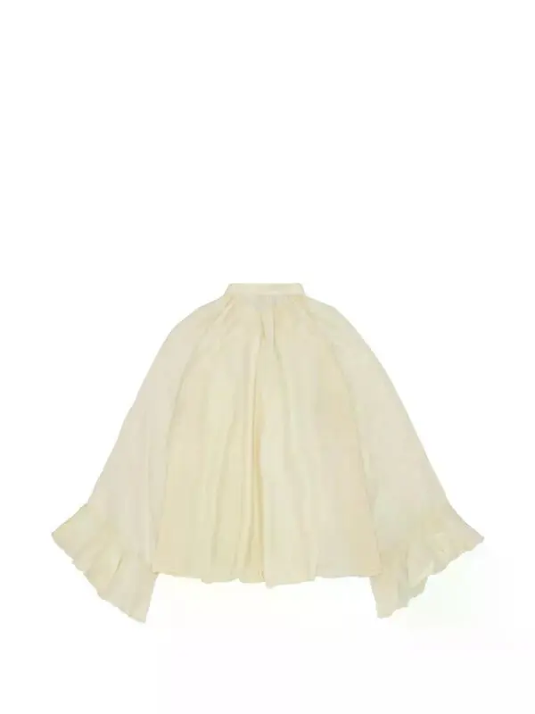 FORTELA Ambre Silk Blouse - Neutrals