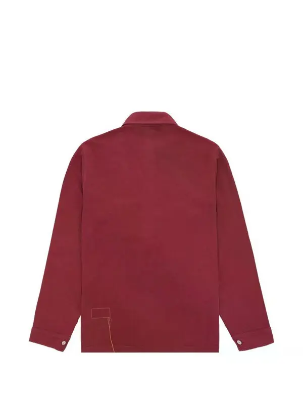 FORTELA Grayson Long-sleeve Polo Shirt - Red