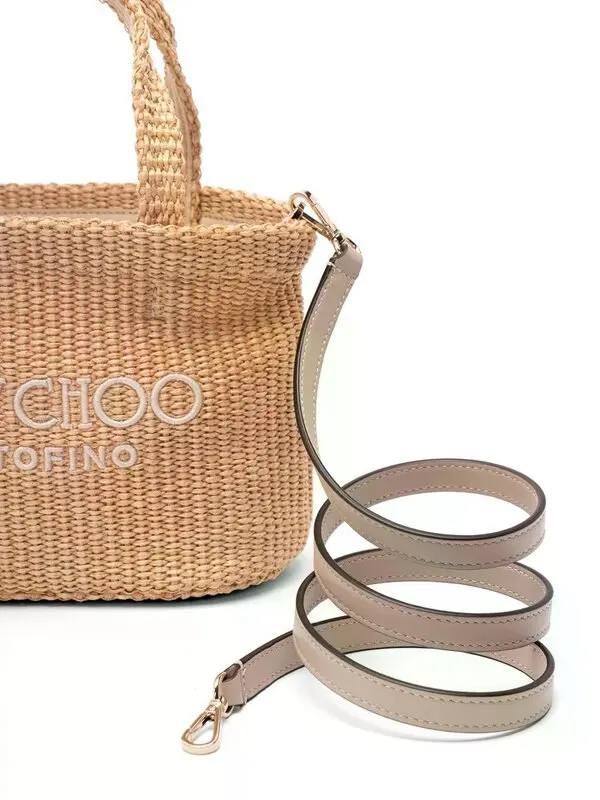 JIMMY CHOO Logo-detail Tote Bag
