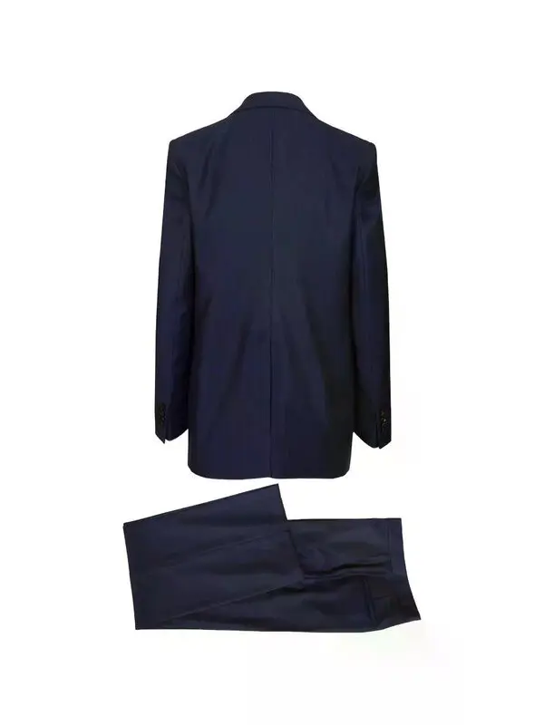 Tagliatore Pinstripe Tailored Jacket - Blue