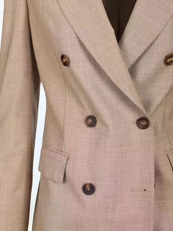 Tagliatore Double-breasted Paris Wool Suit - Neutrals