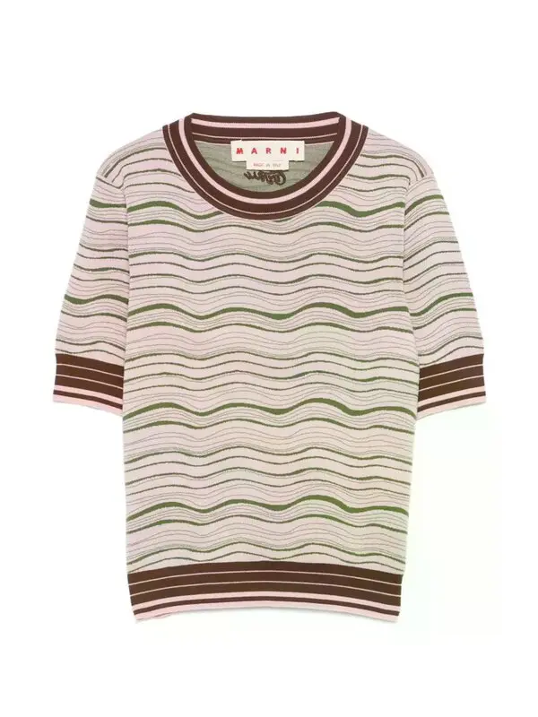 Marni Jacquard Logo Jumper