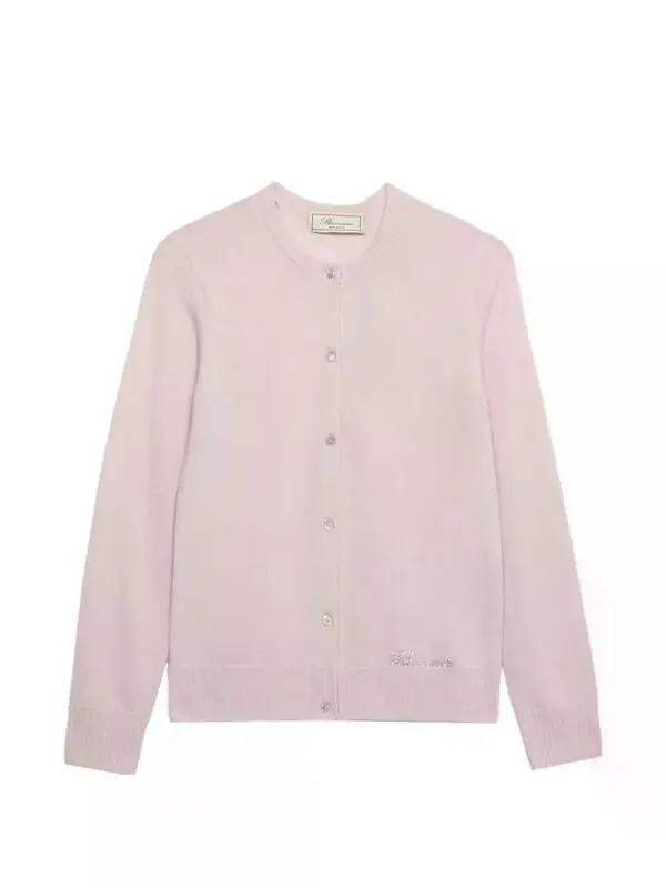 Blumarine Cashmere Cardigan - Pink
