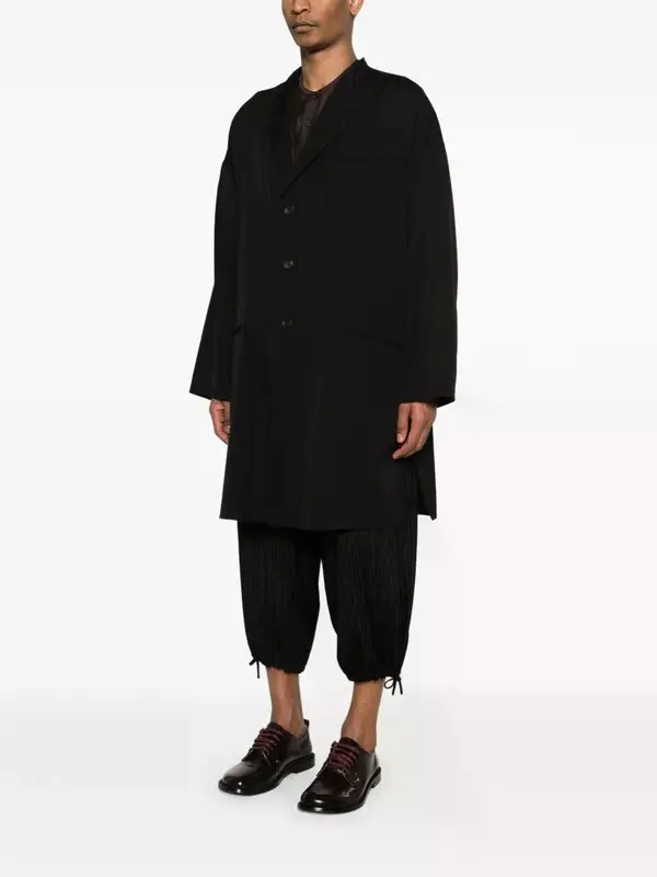 Yohji Yamamoto Single-breasted Coat