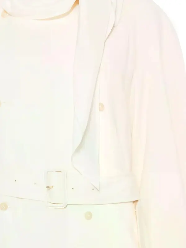 Carven Belted Double-breasted Coat
