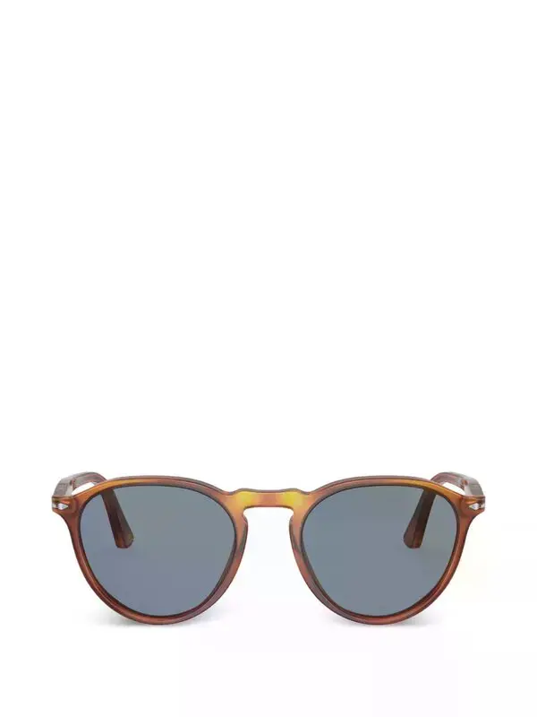 Persol Round Frame Sunglasses - Brown