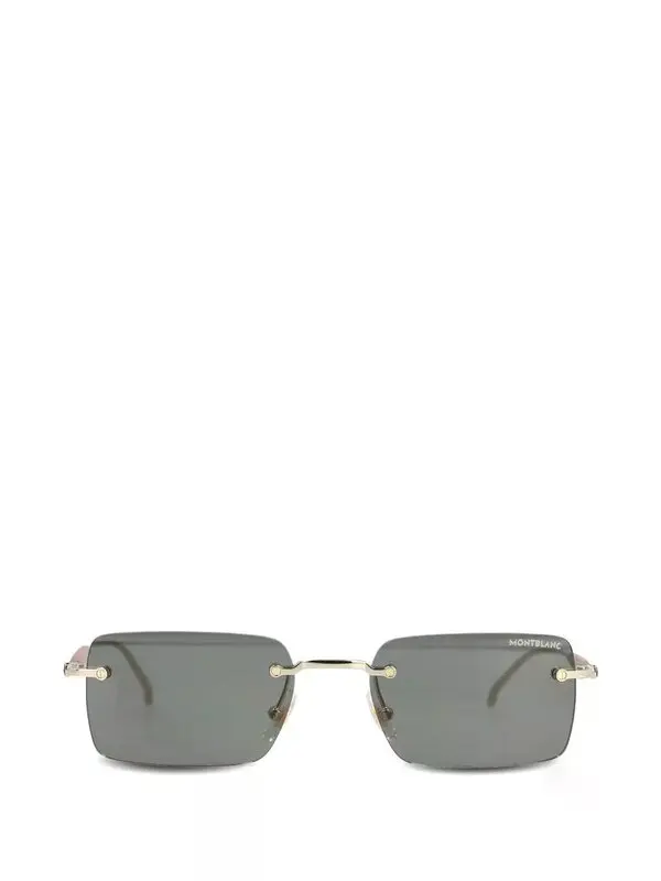 Montblanc Meisterstück Combi Square Sunglasses - Gold