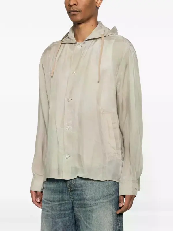 Our Legacy Hooded-neck Shirt