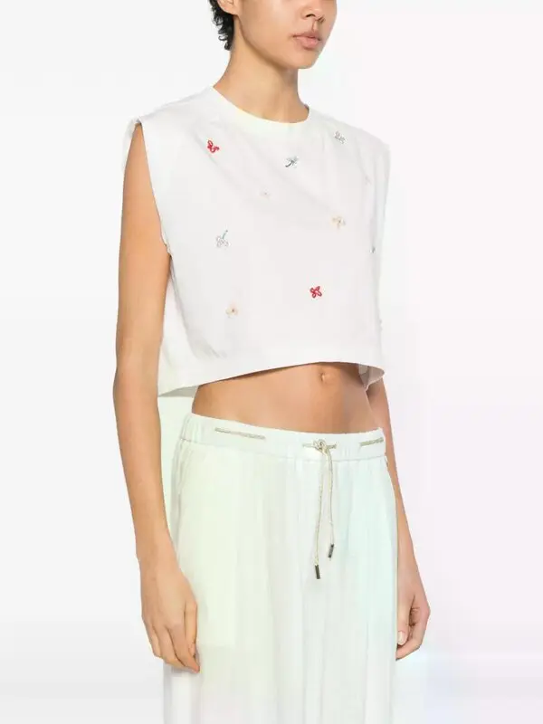 FORTE_FORTE Embroidered T-shirt