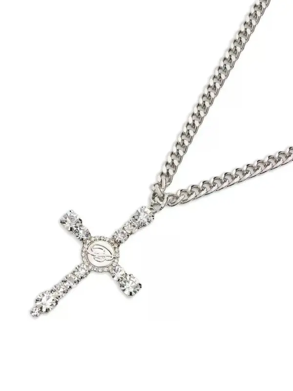 Blumarine Cross Chain Necklace