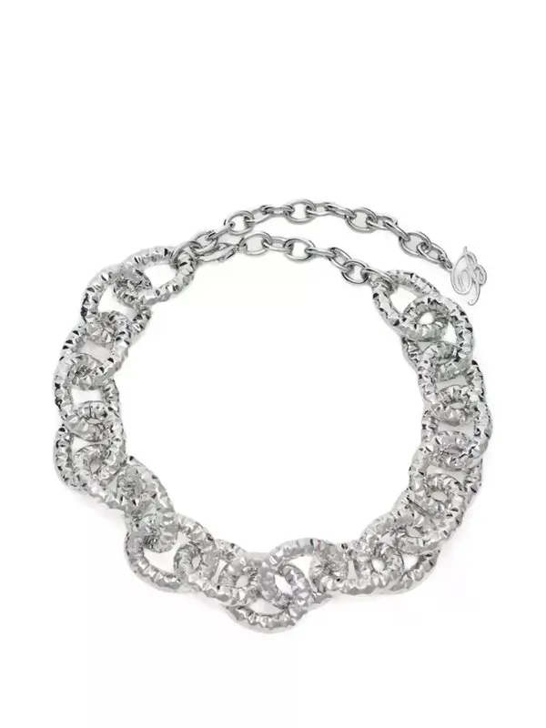 Blumarine Chain-link Necklace - Silver