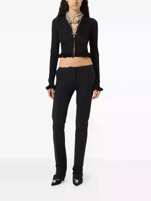 Blumarine Long-sleeve Cardigan - Black