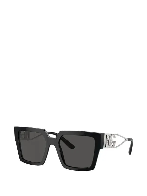 Dolce & Gabbana Logo Square-frame Sunglasses
