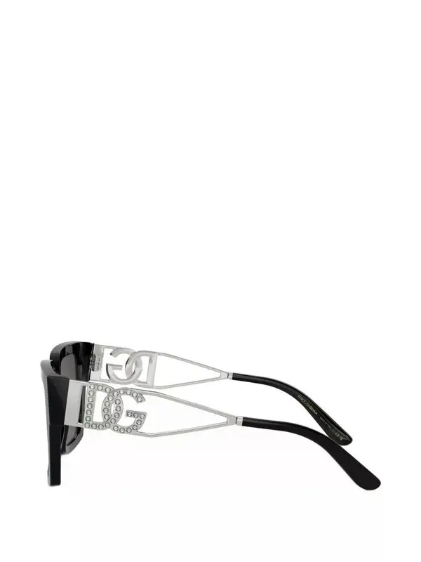 Dolce & Gabbana Logo Square-frame Sunglasses