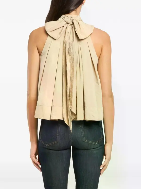 Cinq À Sept Jagger Halterneck Top - Neutrals