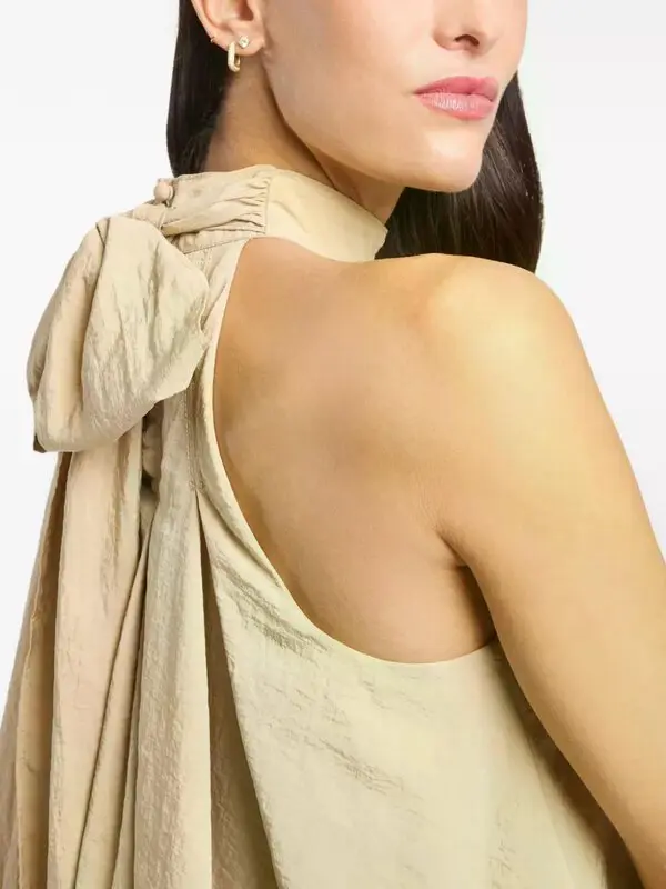 Cinq À Sept Jagger Halterneck Top - Neutrals