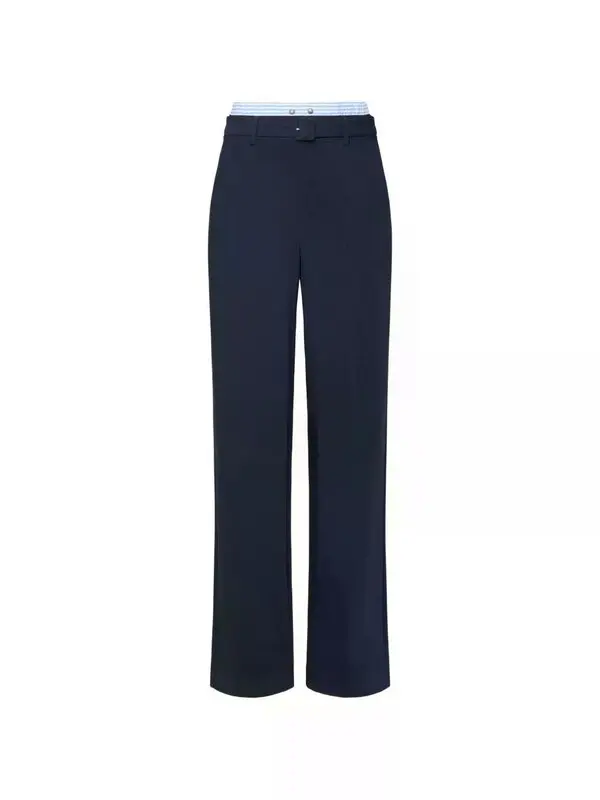 Cinq À Sept Aron Straight Trousers - Blue