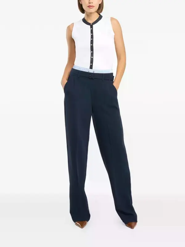 Cinq À Sept Aron Straight Trousers - Blue