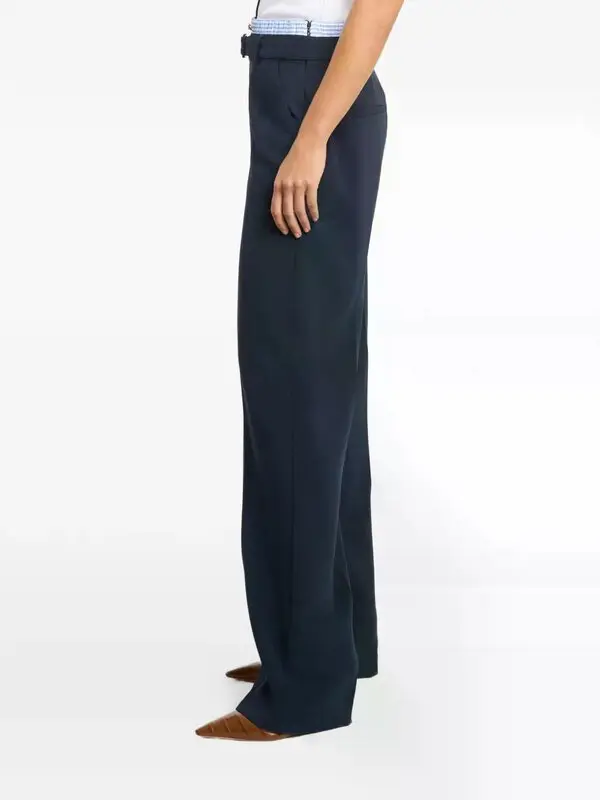 Cinq À Sept Aron Straight Trousers - Blue