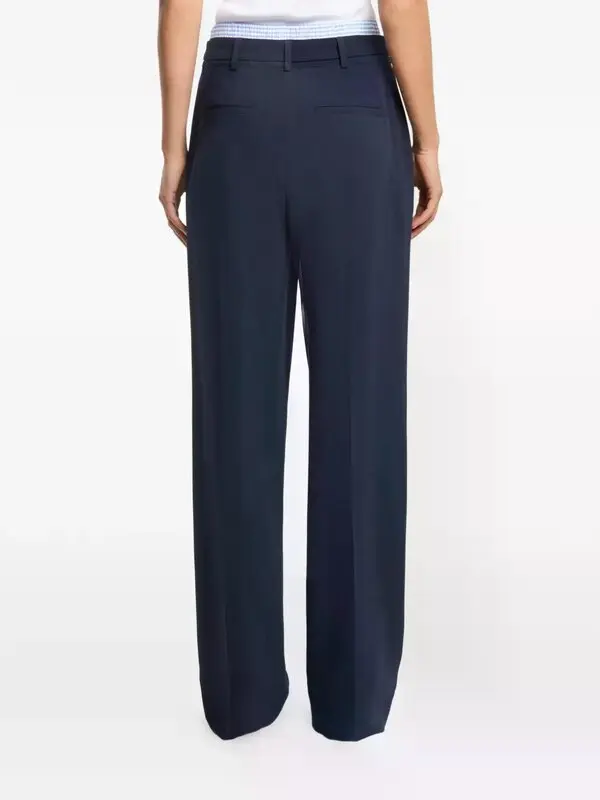 Cinq À Sept Aron Straight Trousers - Blue