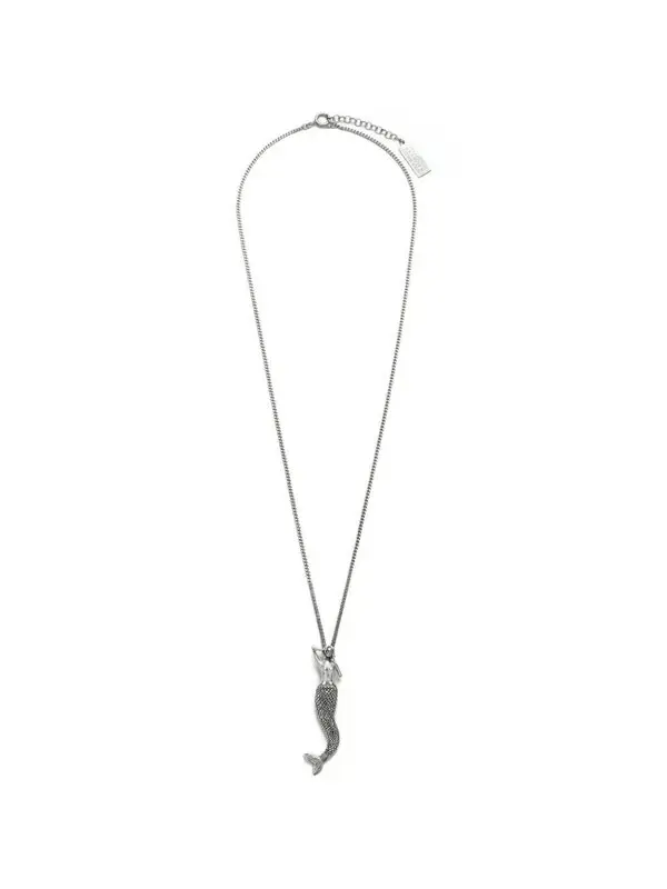 MAISON MARGIELA Mermaid Pendant Necklace - Silver