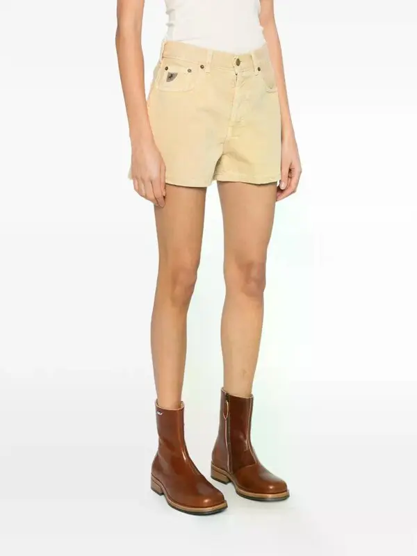 LOIS Embroidered Denim Shorts