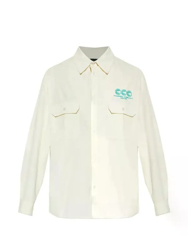 WILLY CHAVARRIA Chest-pocket Buttoned Shirt