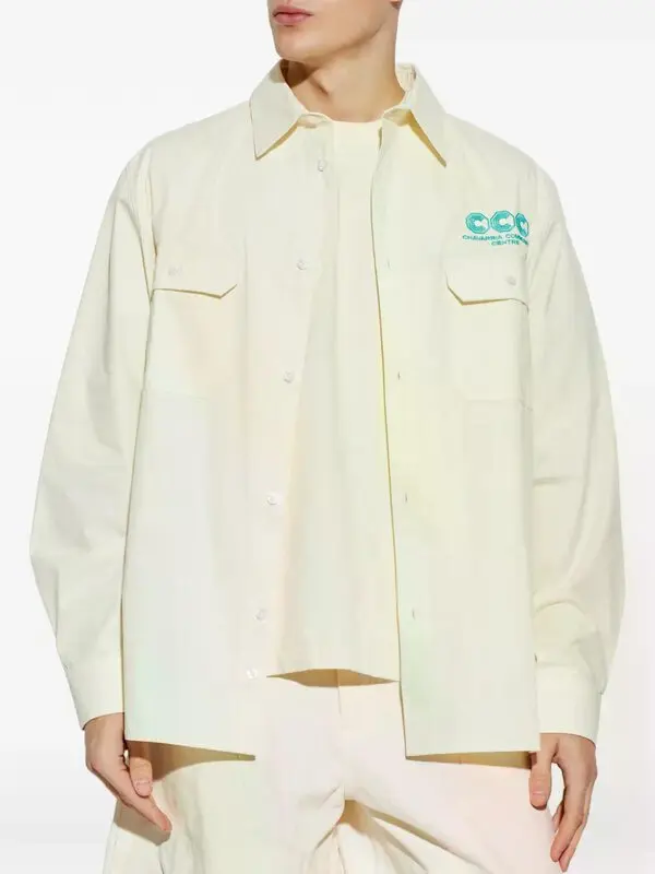 WILLY CHAVARRIA Chest-pocket Buttoned Shirt