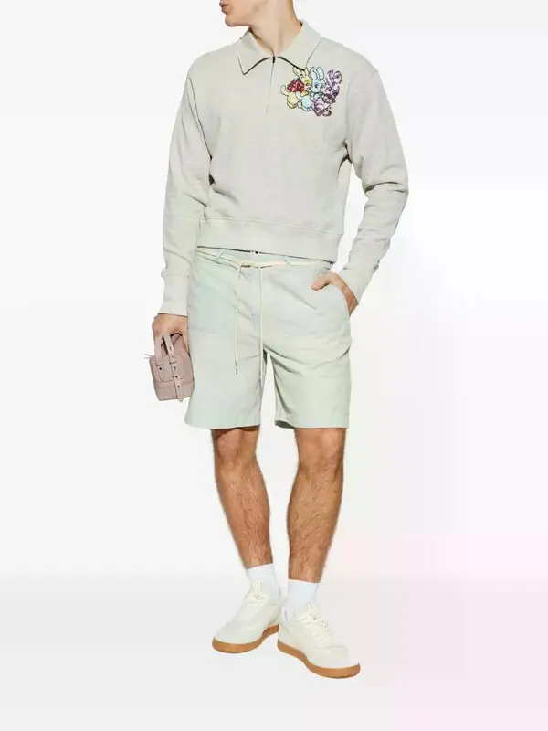 Kenzo Rabbit-motif Zip-up Sweater