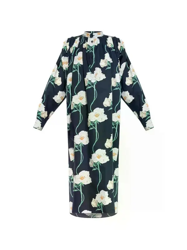 Kenzo Floral Button Dress