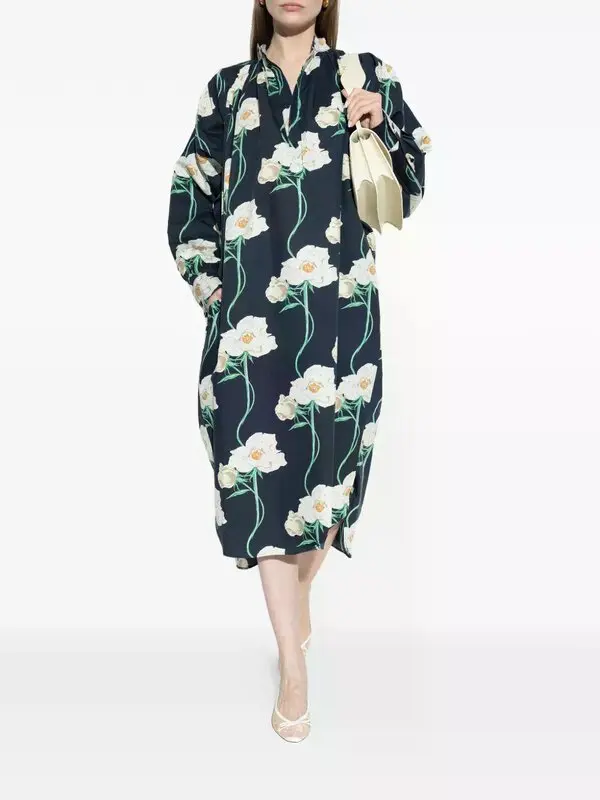Kenzo Floral Button Dress