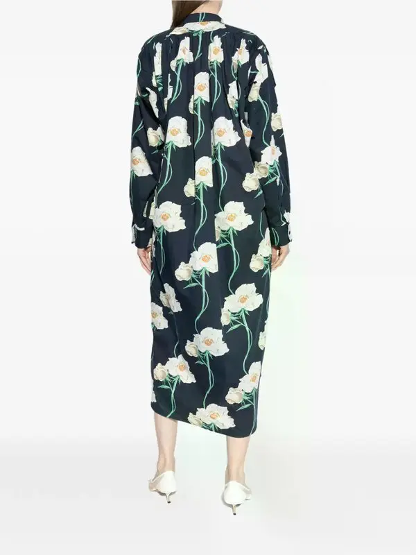 Kenzo Floral Button Dress