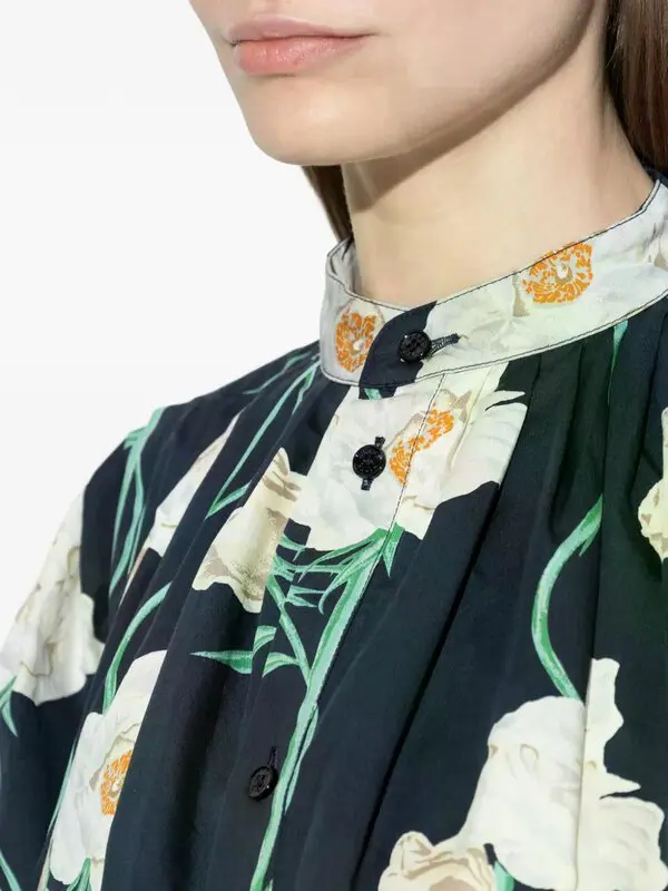 Kenzo Floral Button Dress