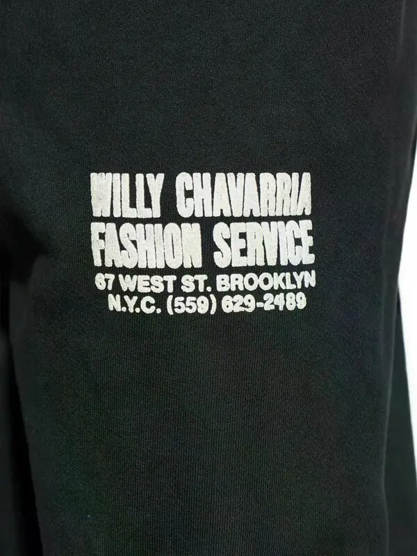 WILLY CHAVARRIA Logo Trousers