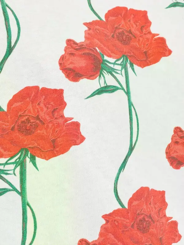 Kenzo Floral Print T-shirt - White