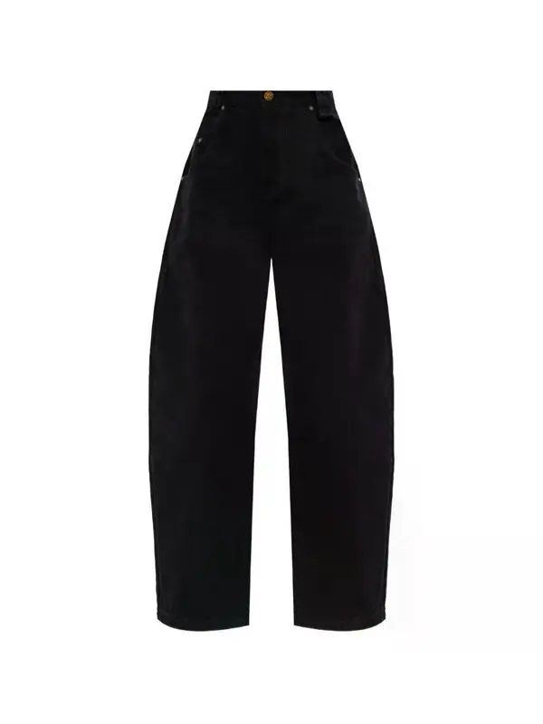 WILLY CHAVARRIA Label Denim Trousers