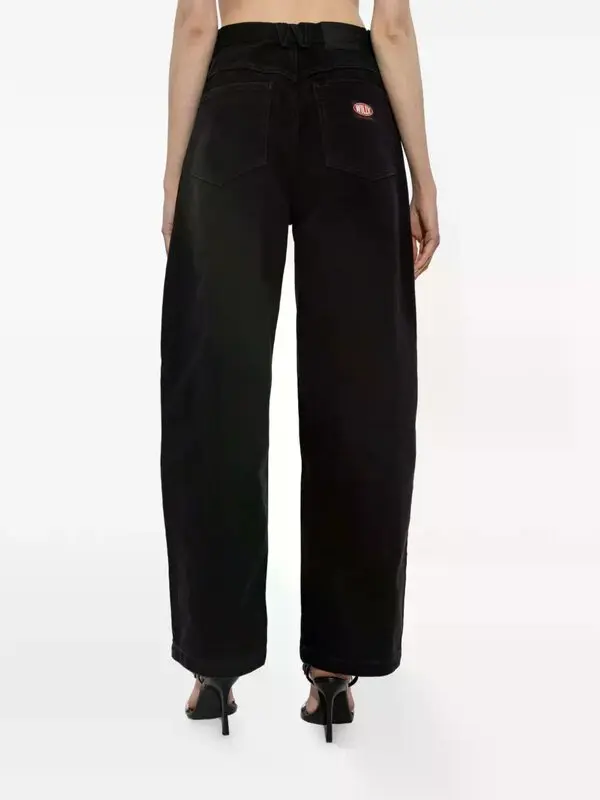 WILLY CHAVARRIA Label Denim Trousers