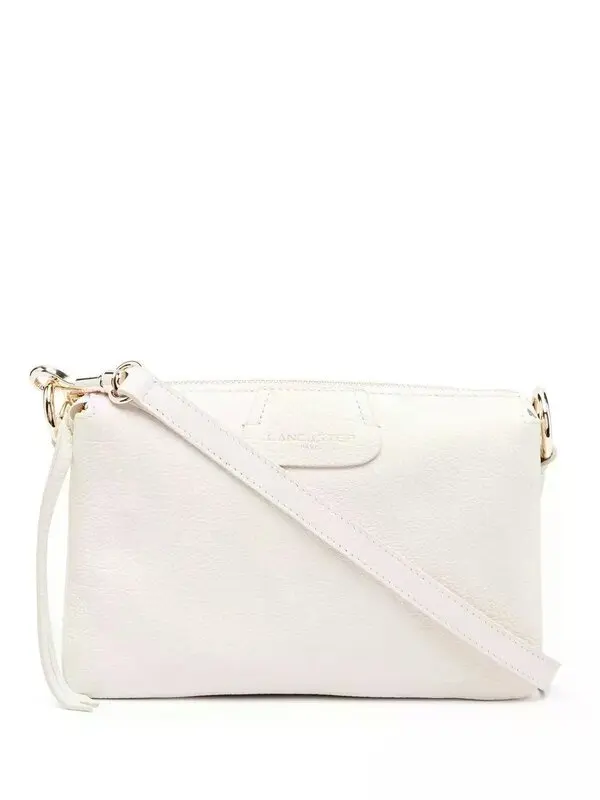 LANCASTER Logo Patch Shoulder Bag - Neutrals