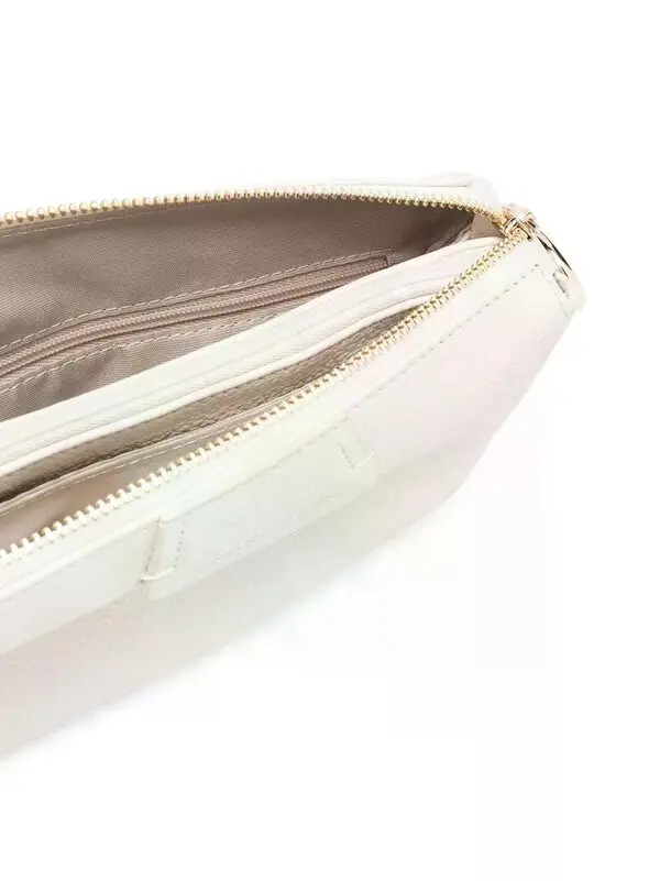 LANCASTER Logo Patch Shoulder Bag - Neutrals