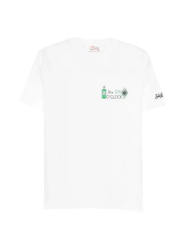 MC2 SAINT BARTH Embroidered T-shirt