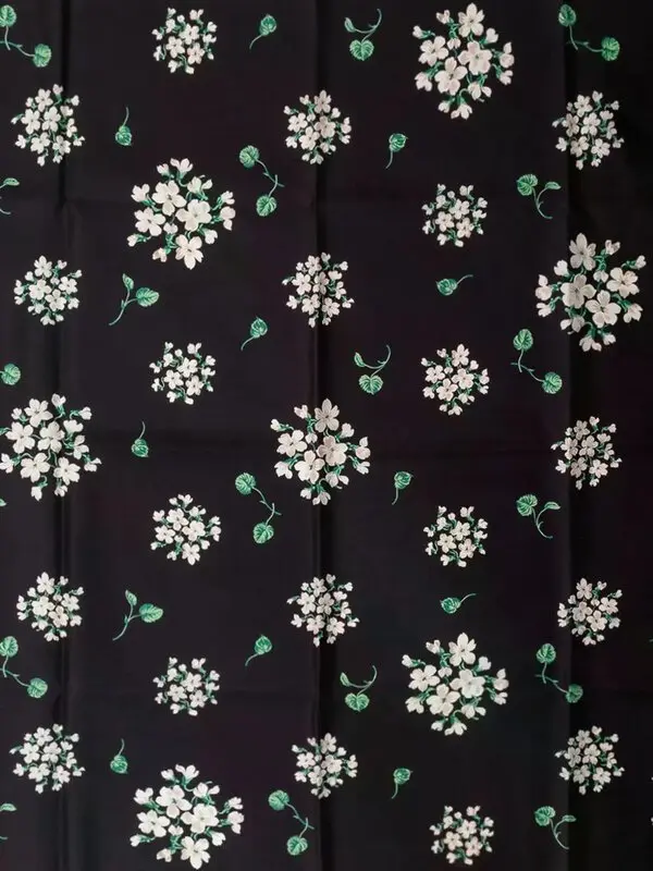 Dolce & Gabbana Floral-print Scarf - Black